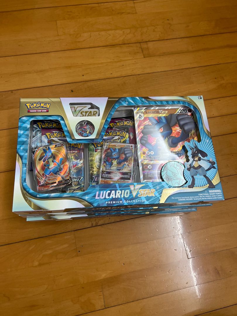 現貨 PTCG Pokemon Lucario VSTAR Premium Collection 路卡利歐禮盒 tcg 寵物小精靈 寶可夢 ...