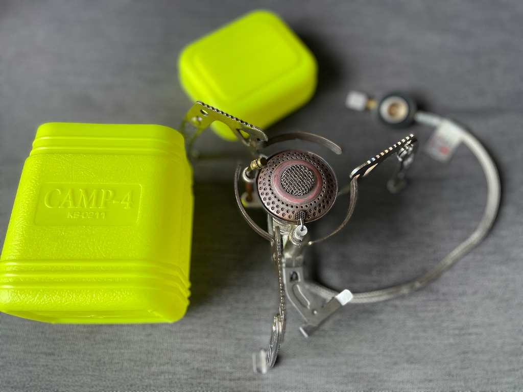 韓國 Kovea Moonwalker Camp 4 座地氣爐 Camping Hose Stove, 運動產品, 行山及露營 on ...