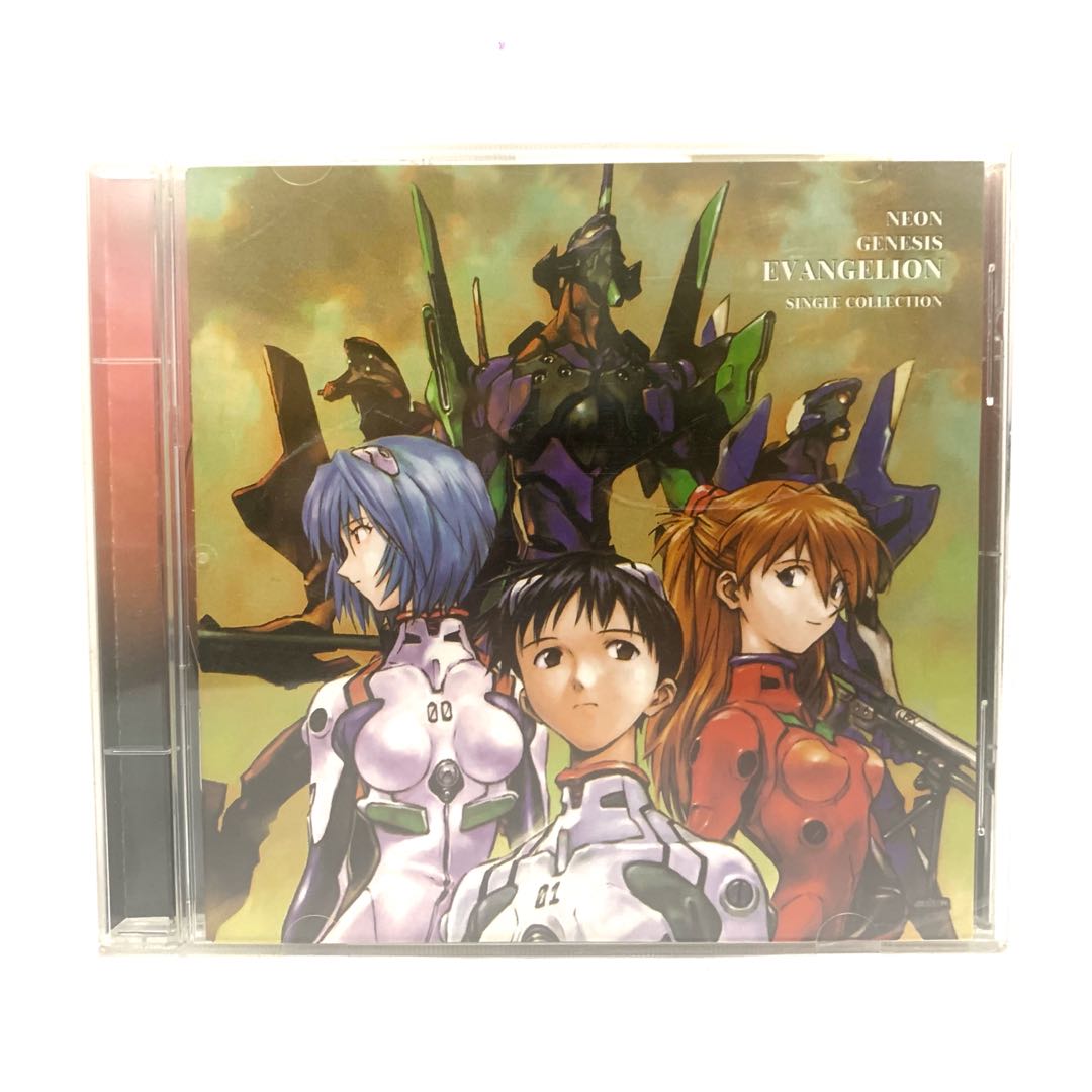 EVA 新世紀福音戰士 neon genesis evangelion single collection 台版CD soundtrack ...