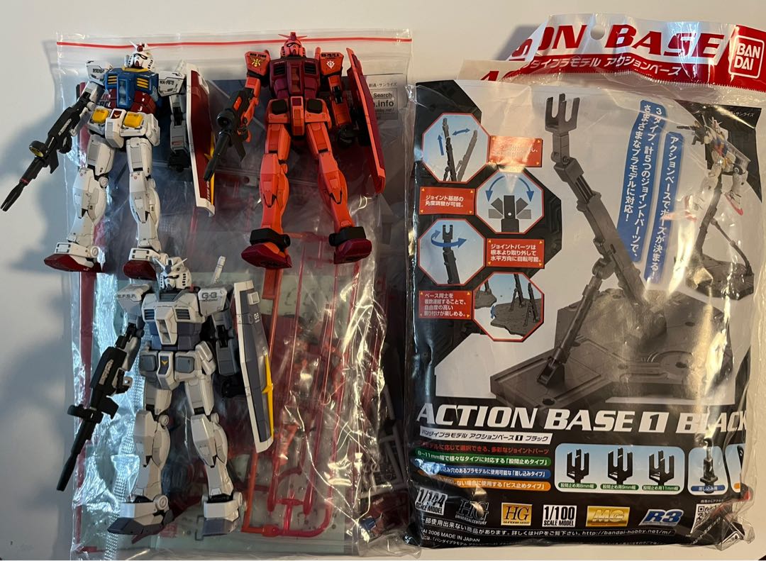 高達模型 Rg Gundam, 興趣及遊戲, 玩具 & 遊戲類 - Carousell