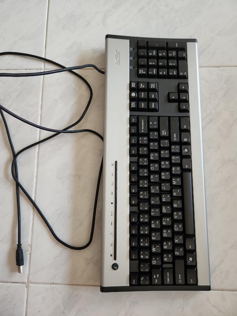 Acer keyboard PR1101U number pad, Computers & Tech, Parts & Accessories ...