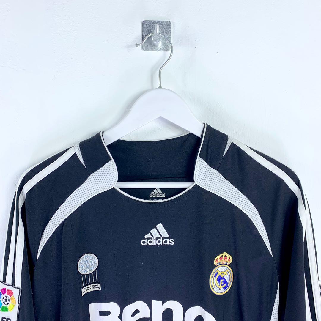Adidas Real Madrid 06/07 Away Kit Football Jersey, Men's Fashion ...