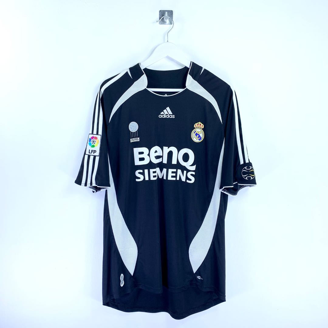 Adidas Real Madrid 06/07 Away Kit Football Jersey, Men's Fashion ...
