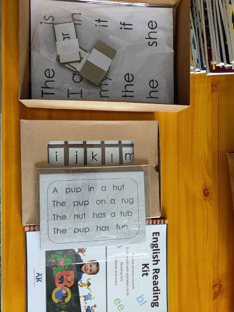 AK English Learning Kit, Hobbies & Toys, Books & Magazines, Children's ...