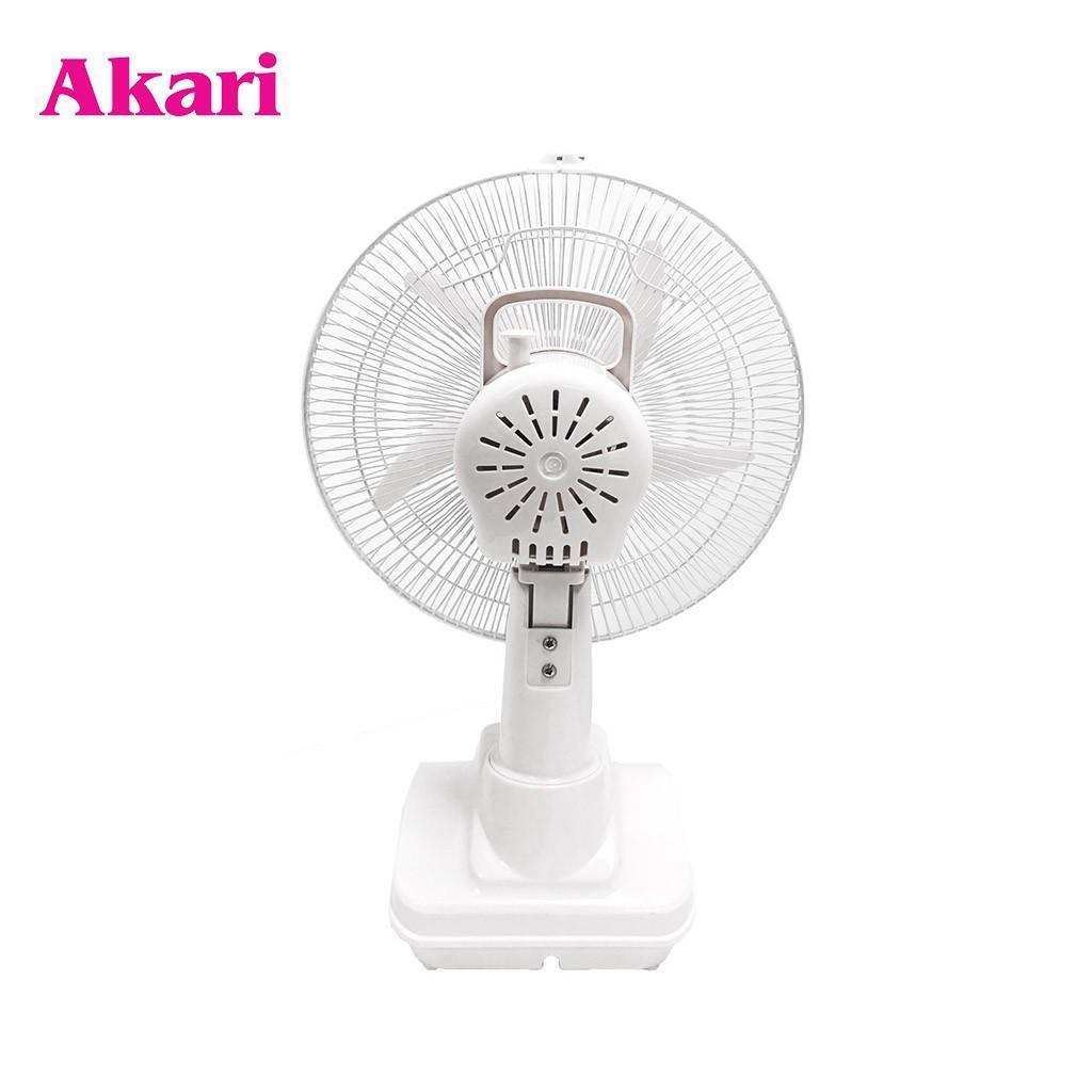 Akari Rechargeable oscillating fan ARF-5313F, Furniture & Home Living ...
