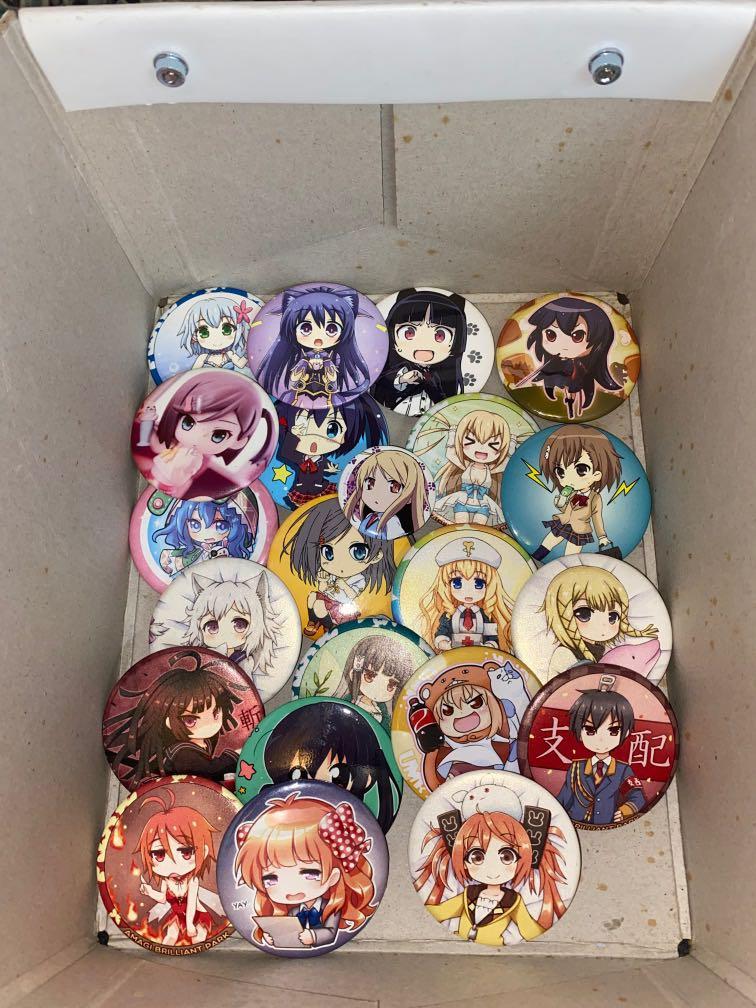 Assorted Anime Badges, Hobbies & Toys, Memorabilia & Collectibles, J ...