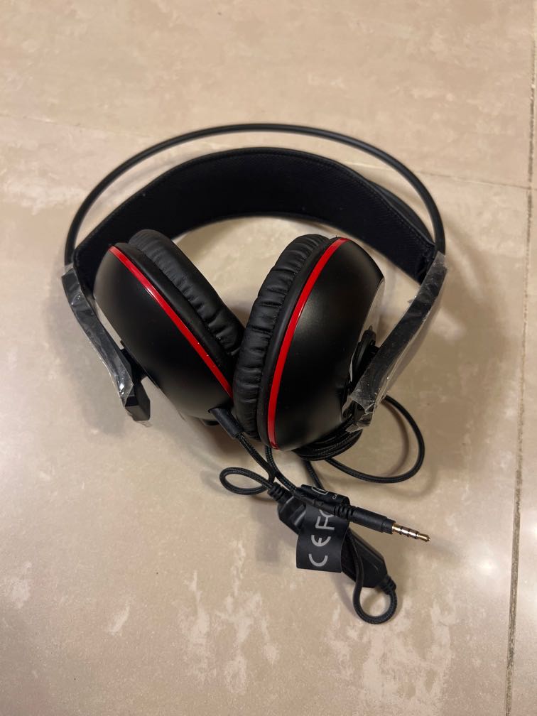 ASUS republic of gamers Headphone headset 遊戲 打機 耳機, 音響器材, 頭戴式/罩耳式耳機 ...