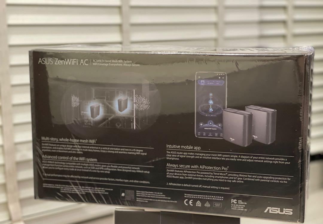 Asus ZenWiFi AC3000 CT8 Mesh (2-Pack), Computers & Tech, Parts & Accessories, Networking on ...