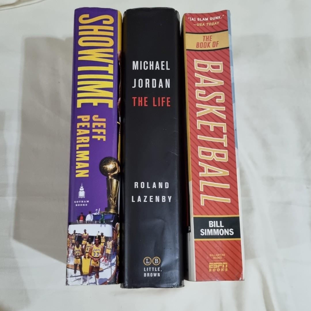 NBA Basketballs Books Bundle (Showtime, Michael Jordan The Life, The ...
