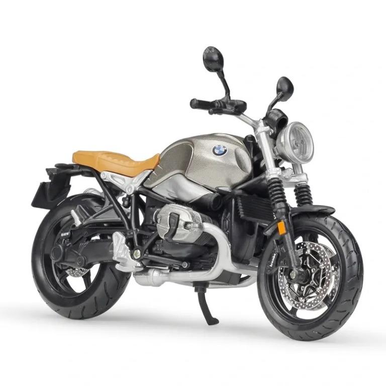 BMW Latte BMW R Nine T Scrambler Motorcycle Diecast Model [scale:1/12 ...