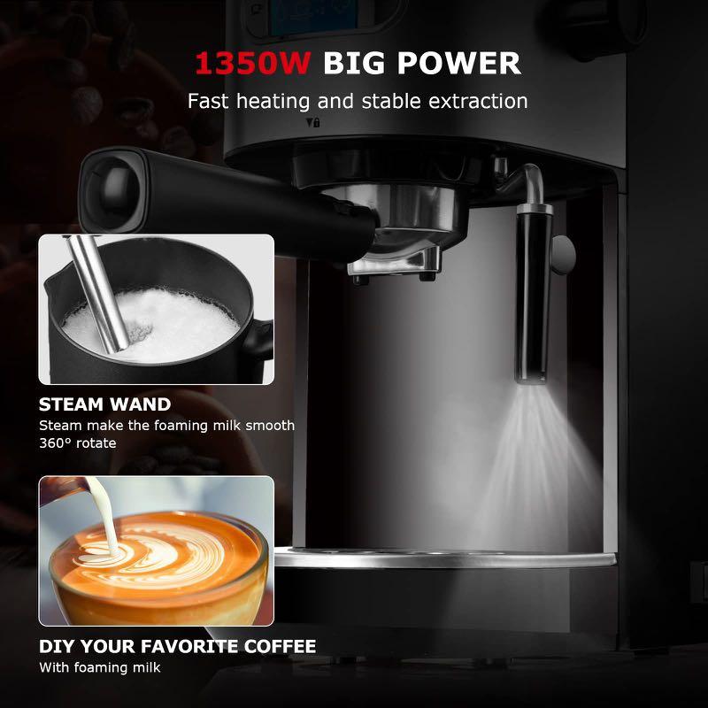 Bonsen Kitchen Coffee Maker CM8007, TV & Home Appliances, Kitchen ...