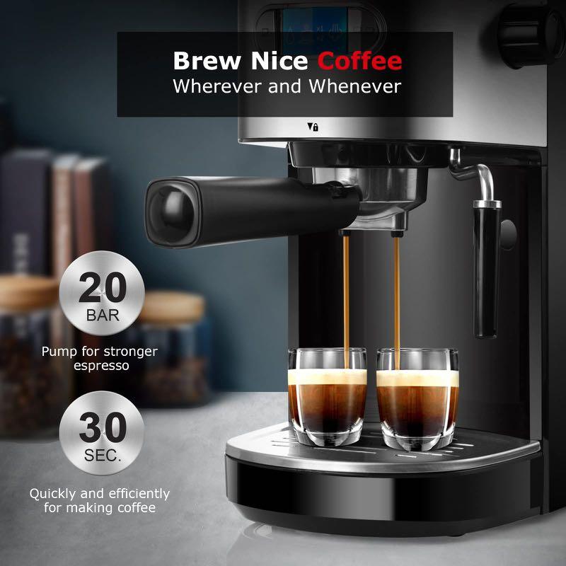 Bonsen Kitchen Coffee Maker CM8007, TV & Home Appliances, Kitchen ...