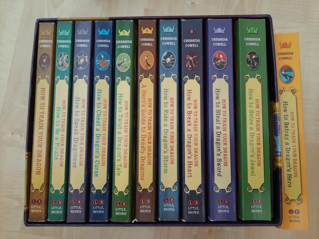Boxed set "How to train your dragon" - books 1 to 11, Hobbies & Toys ...