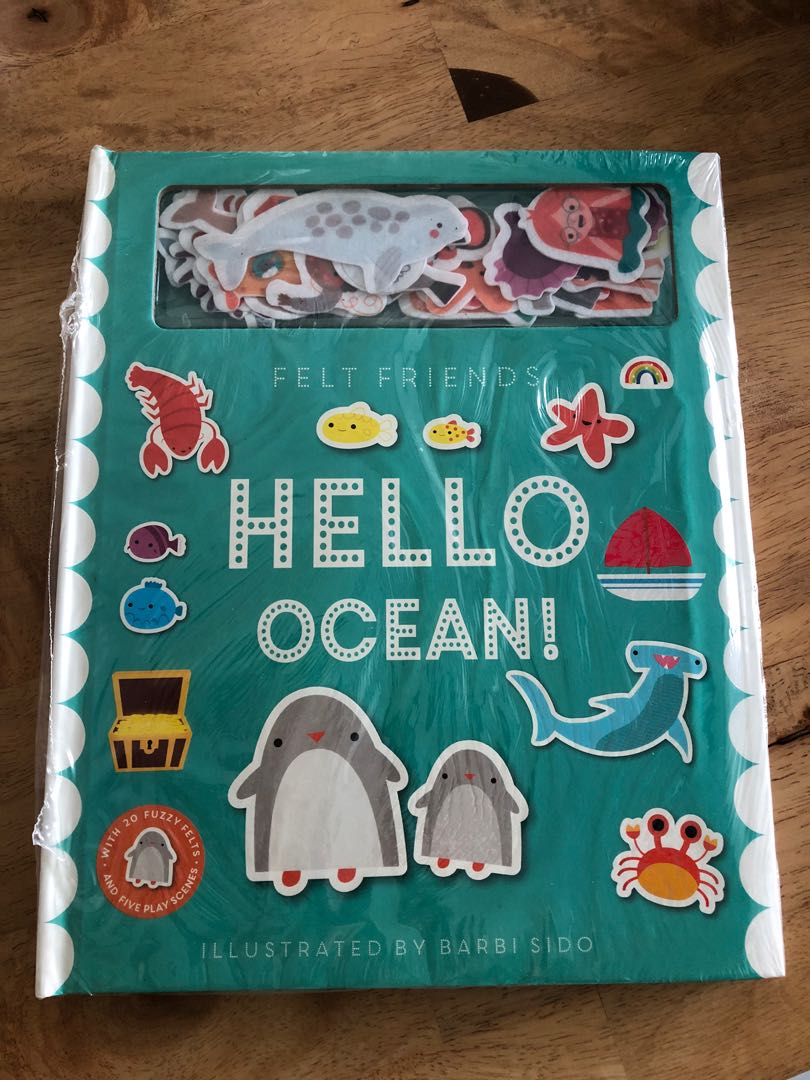 (BRAND NEW) Felt Friends - Hello Ocean!, Hobbies & Toys, Books ...