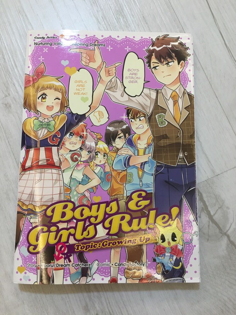 Candy Jem comic book (Boys and girls rule!), Hobbies & Toys, Books ...