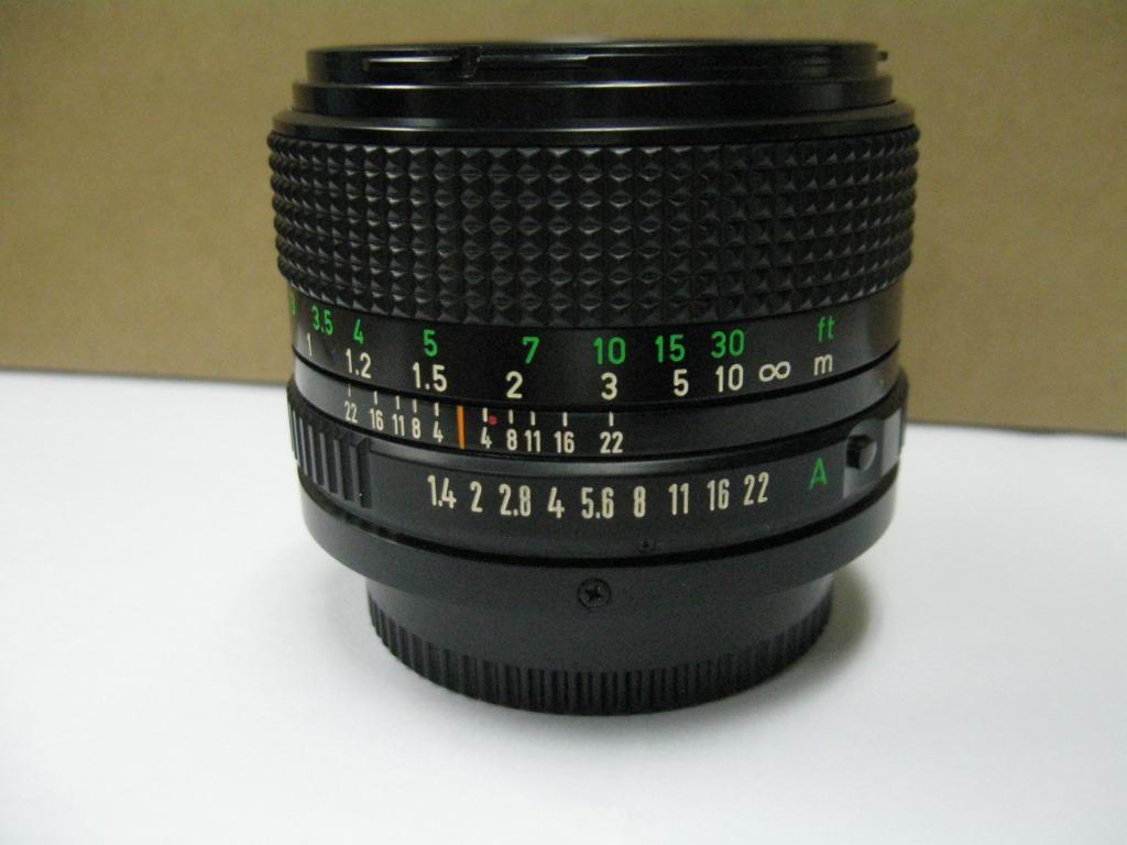 Canon FD 50mm f/1.4 lens (New Old Stock) - Original Packaging ...