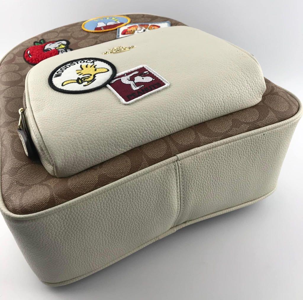 Coach Court Backpack x Peanuts, Women's Fashion, Bags & Wallets ...