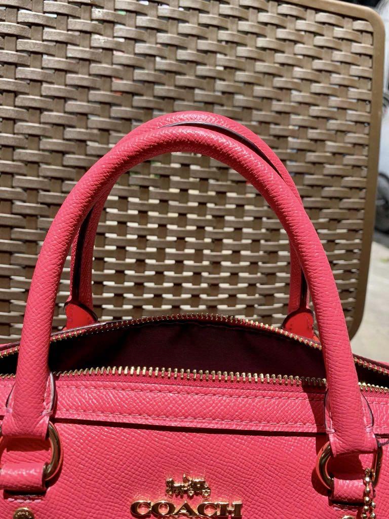 Coach Rowan Pink, Luxury, Bags & Wallets on Carousell
