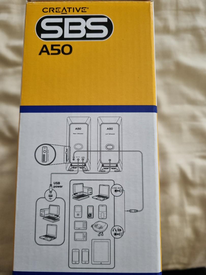 Creative A50 USB Stereo, Audio, Soundbars, Speakers & Amplifiers on ...