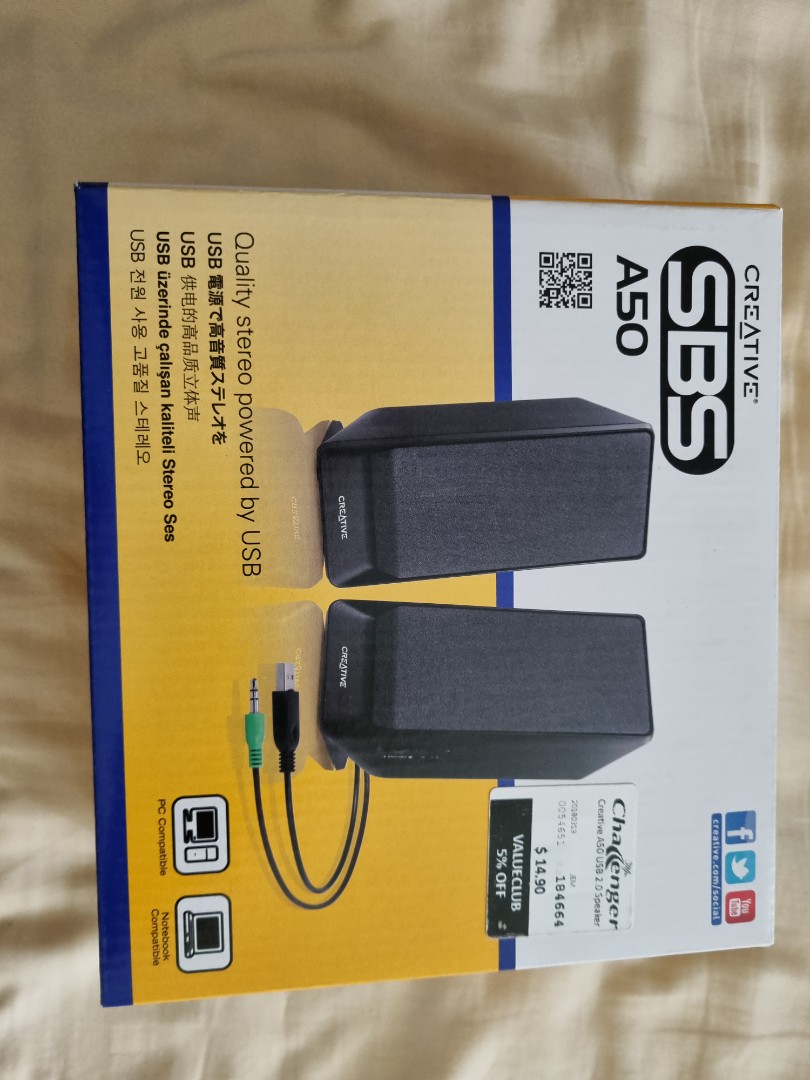 Creative A50 USB Stereo, Audio, Soundbars, Speakers & Amplifiers on ...