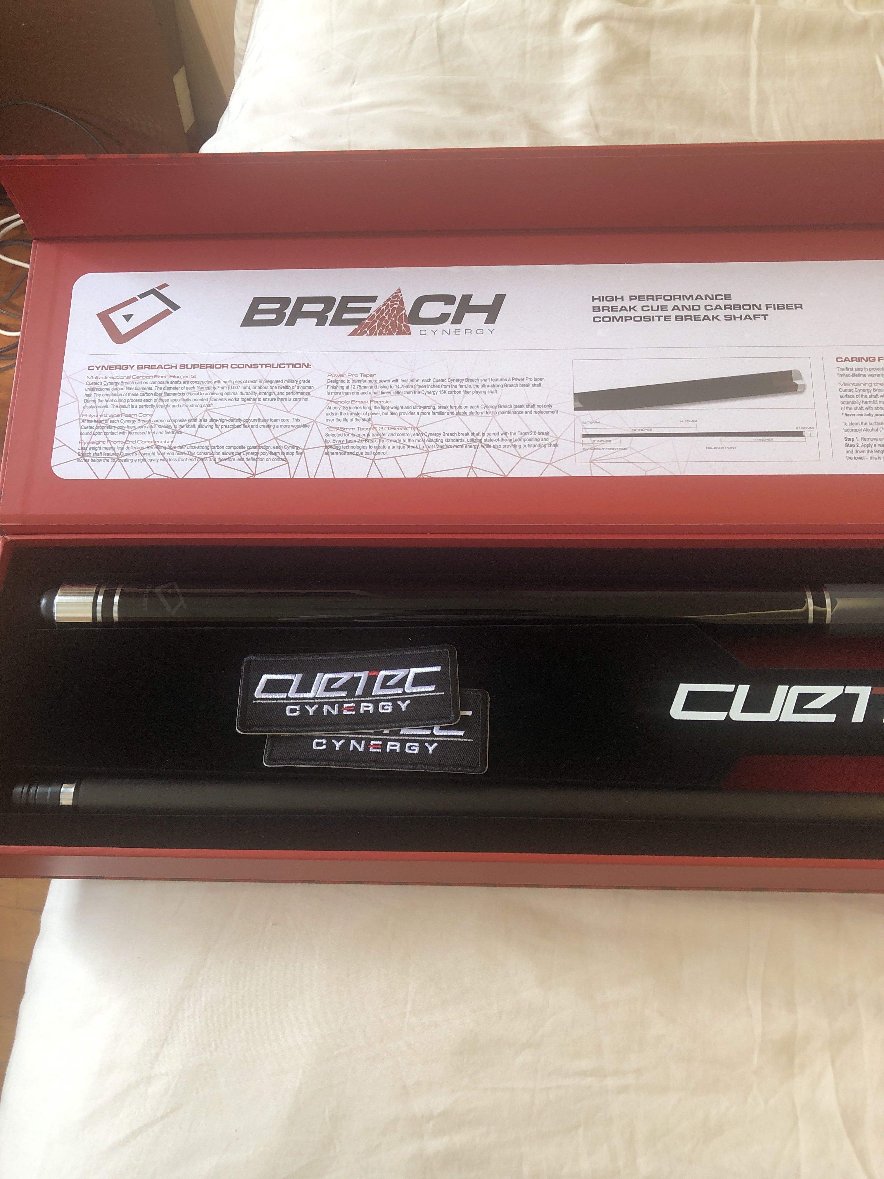 Cuetec limited edition Ghost breach (Break cue), Sports Equipment ...