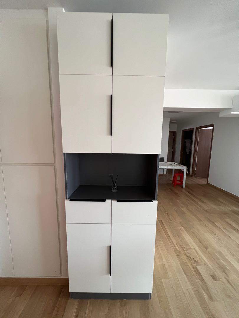 Custom Shoe Cabinet for HDB, Furniture & Home Living, Furniture ...