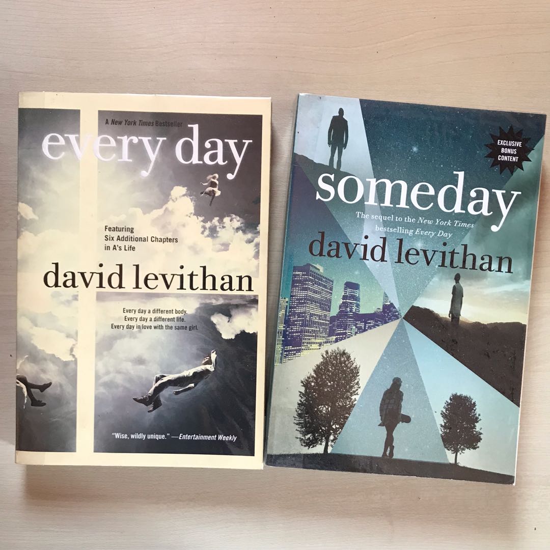 David Levithan SET (Every day, Someday), Hobbies & Toys, Books ...