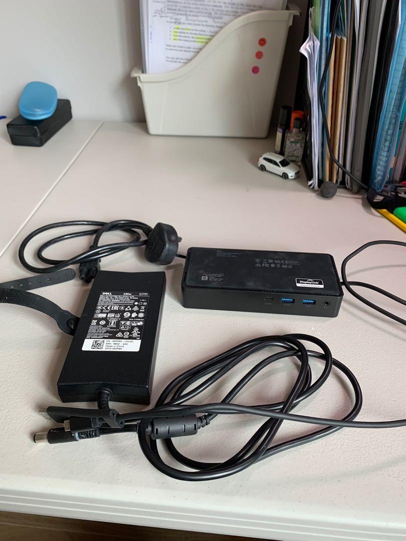 Dell docking station D6000 with power brick, Computers & Tech, Laptops ...