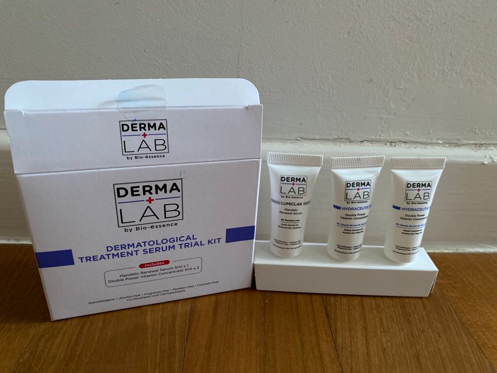 Dermalab Treatment Serum Trial Kit, Beauty & Personal Care, Face, Face ...