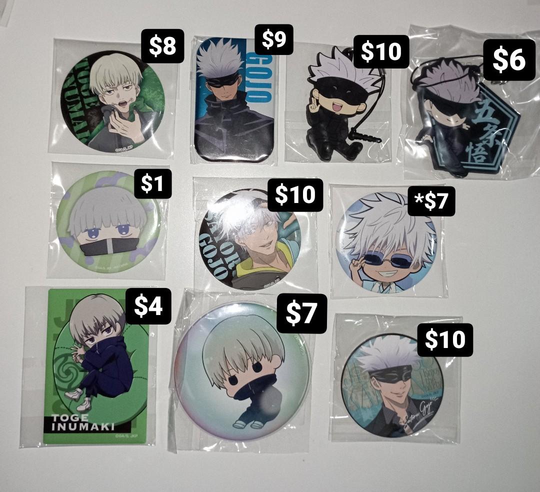 [DISCOUNTED] jujutsu kaisen jjk mega assorted merch clearance badge ...