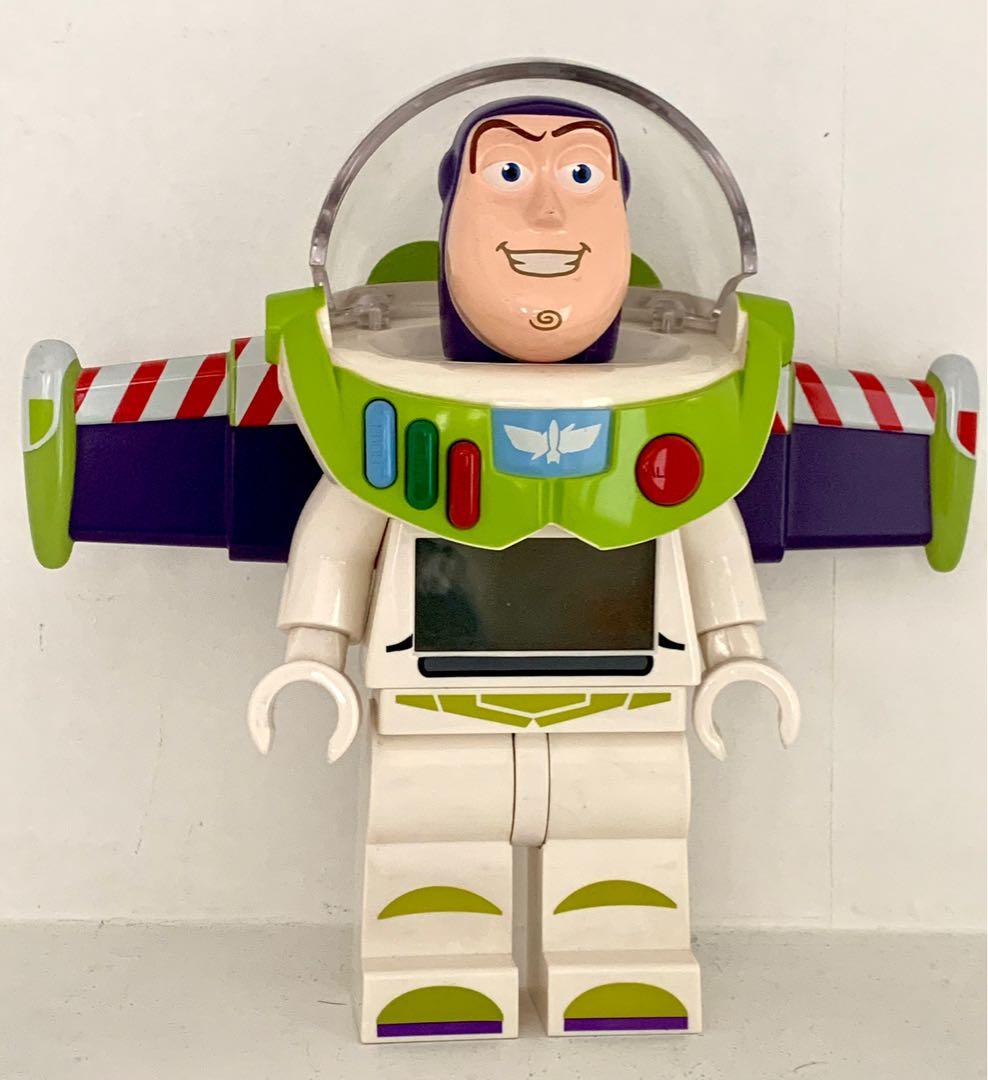 Disney Buzz Lightyear Lego Figure Alarm Clock, Hobbies & Toys, Toys ...