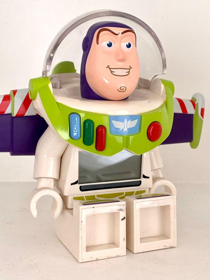 Disney Buzz Lightyear Lego Figure Alarm Clock, Hobbies & Toys, Toys ...