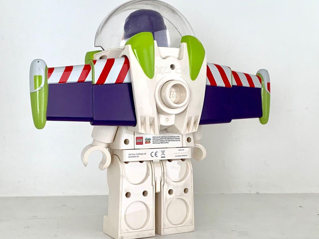 Disney Buzz Lightyear Lego Figure Alarm Clock, Hobbies & Toys, Toys ...