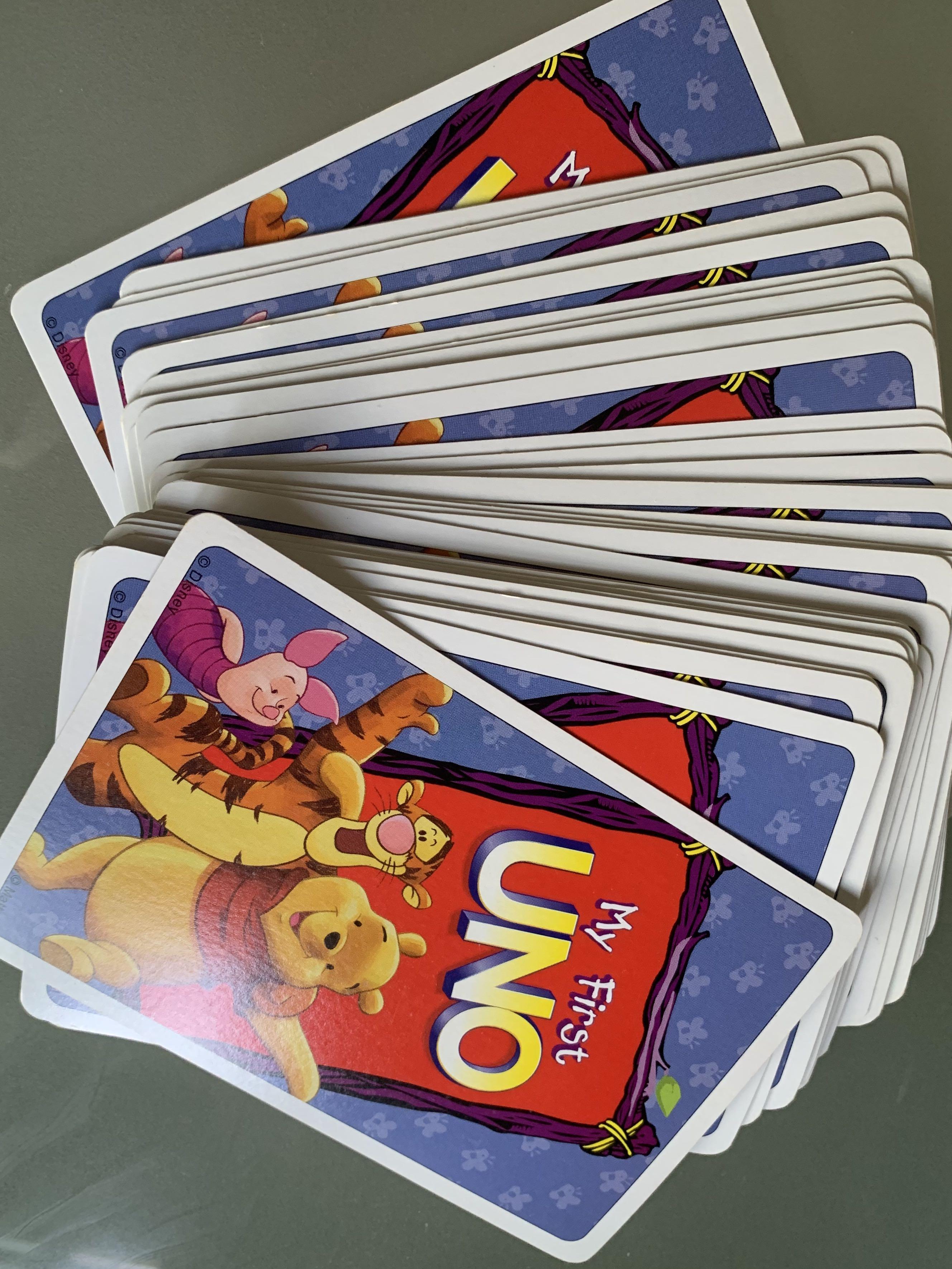 Disney My first UNO card game, Hobbies & Toys, Toys & Games on Carousell