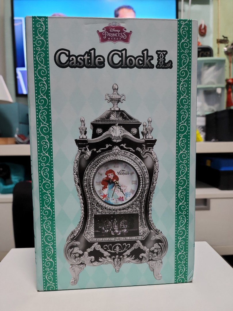 Disney Princess Ariel table pendulum clock, Furniture & Home Living ...