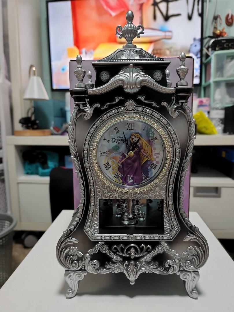 Disney's Princess Rapunzel table pendulum clock, Furniture & Home ...