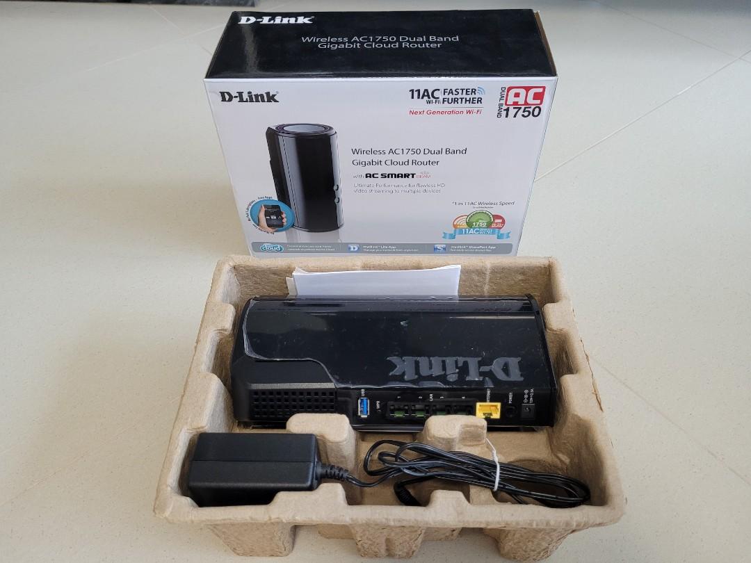 Dlink DIR-868L Dual Band AC1750 Router, Computers & Tech, Parts ...