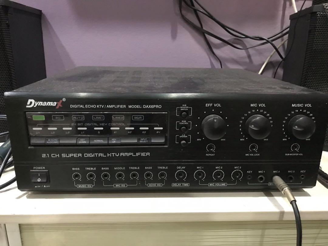 dynamax amplifier dax6pro, Audio, Soundbars, Speakers & Amplifiers on ...