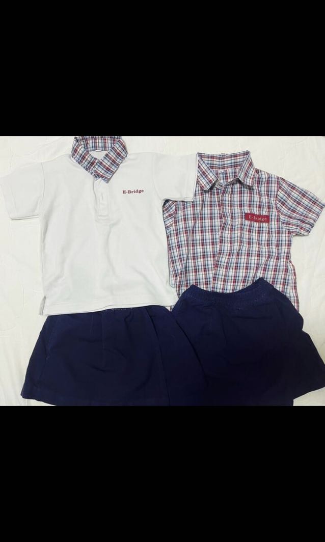 E bridge uniform size 3, Babies & Kids, Babies & Kids Fashion on Carousell