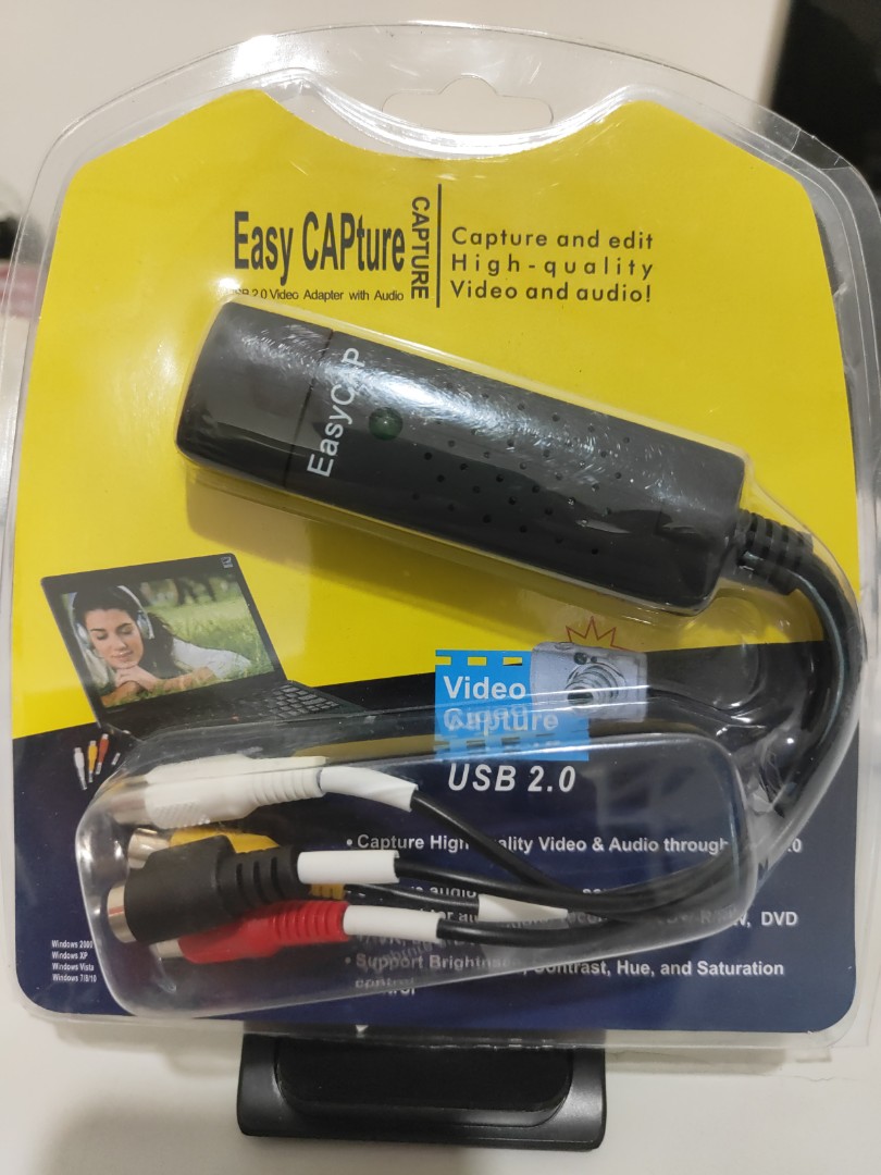Easy Capture, Computers & Tech, Parts & Accessories, Cables & Adaptors ...