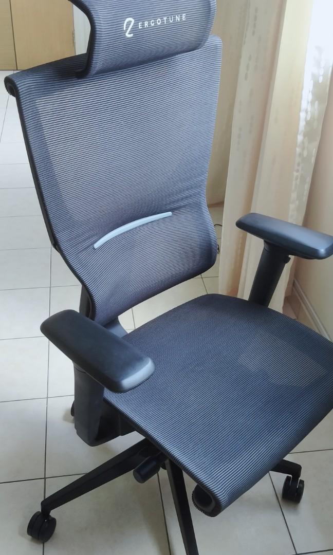 Ergotune Supreme V2 Ergonomic Chair [Clearance], Furniture & Home ...