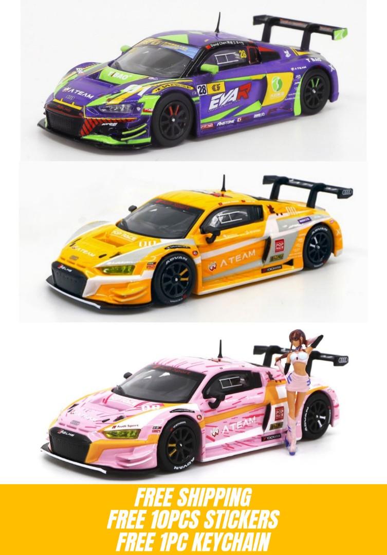 Evangelion EVA Racing Audi R8 LMS EVA RT: Test Type-01, Production Type ...