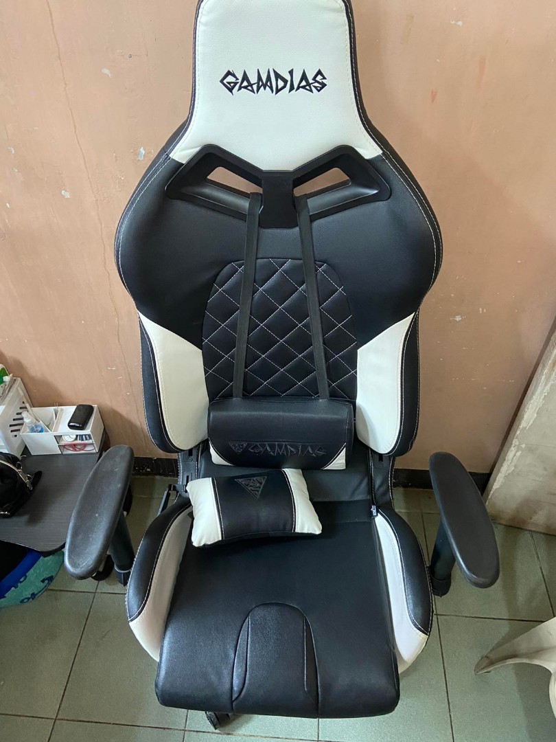 Gamdias achilles gaming chair with RGB, Furniture & Home Living ...