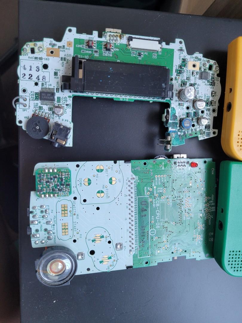 Gameboy Pocket Color Advance Console Nintendo game boy motherboards ...