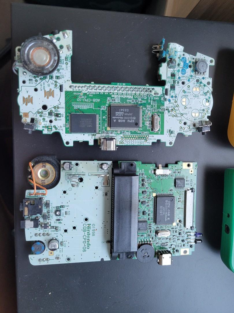Gameboy Pocket Color Advance Console Nintendo game boy motherboards ...