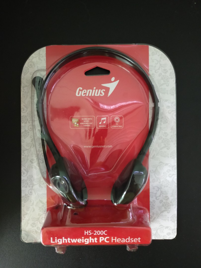 Genius Headset, Audio, Headphones & Headsets on Carousell