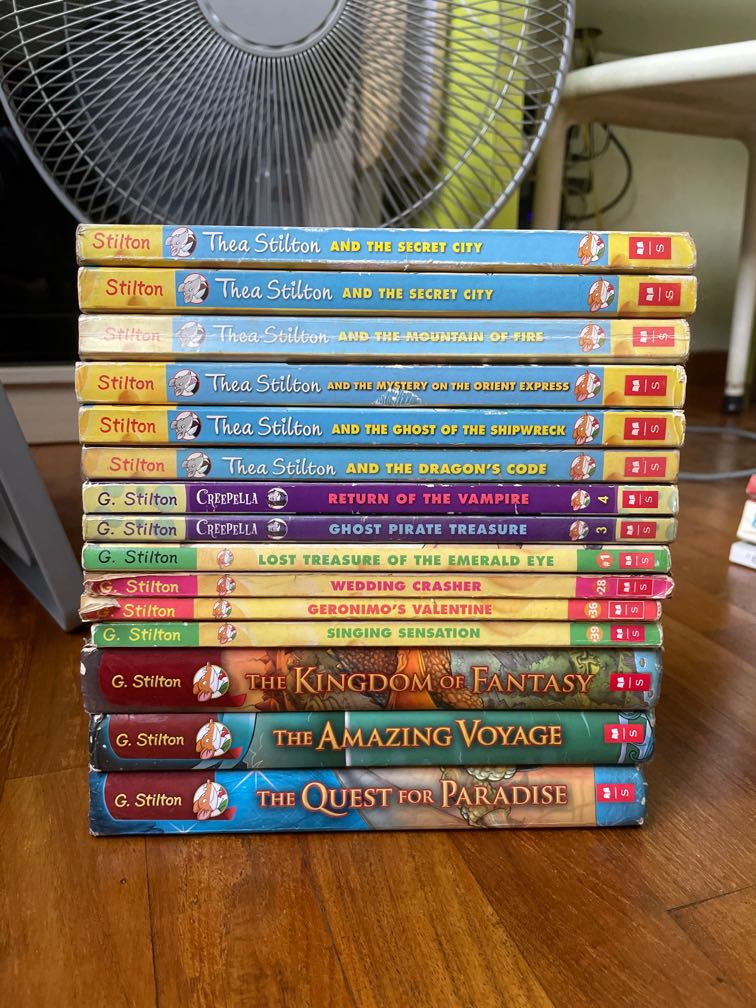 Geronimo Stilton Series Bundle ($20 for the entire set), Hobbies & Toys ...