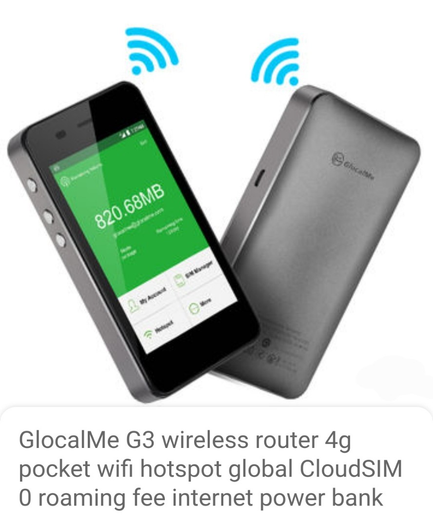 GlocalMe G3 Global portable wifi, Mobile Phones & Gadgets, Other ...