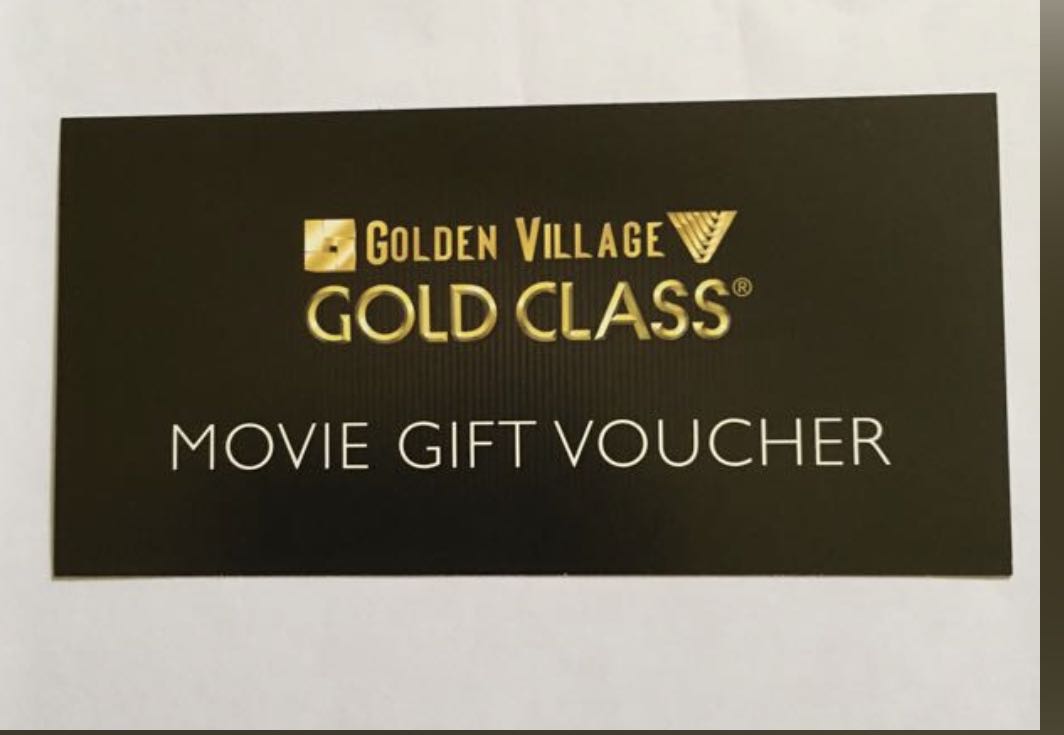 GV Gold Class Ticket, Tickets & Vouchers, Vouchers on Carousell