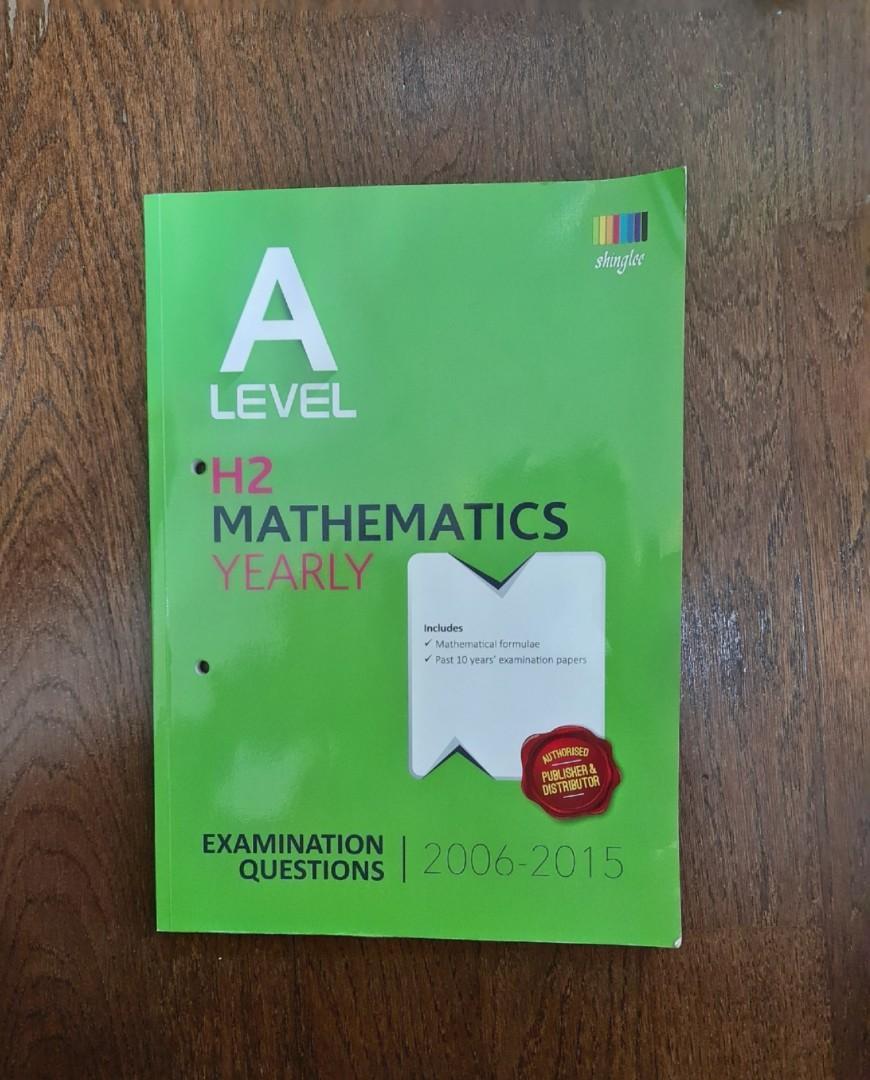 H2 Mathematics TYS, Hobbies & Toys, Books & Magazines, Assessment Books ...